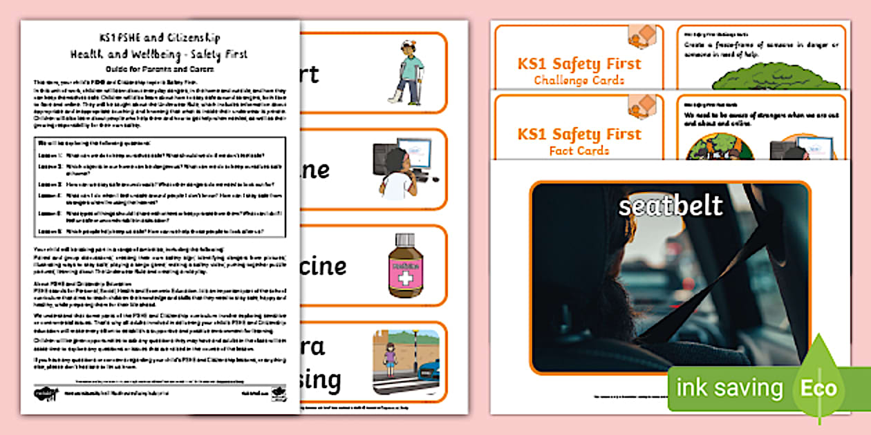 PSHE: KS1 Safety First - Additional Resources (Teacher-Made)