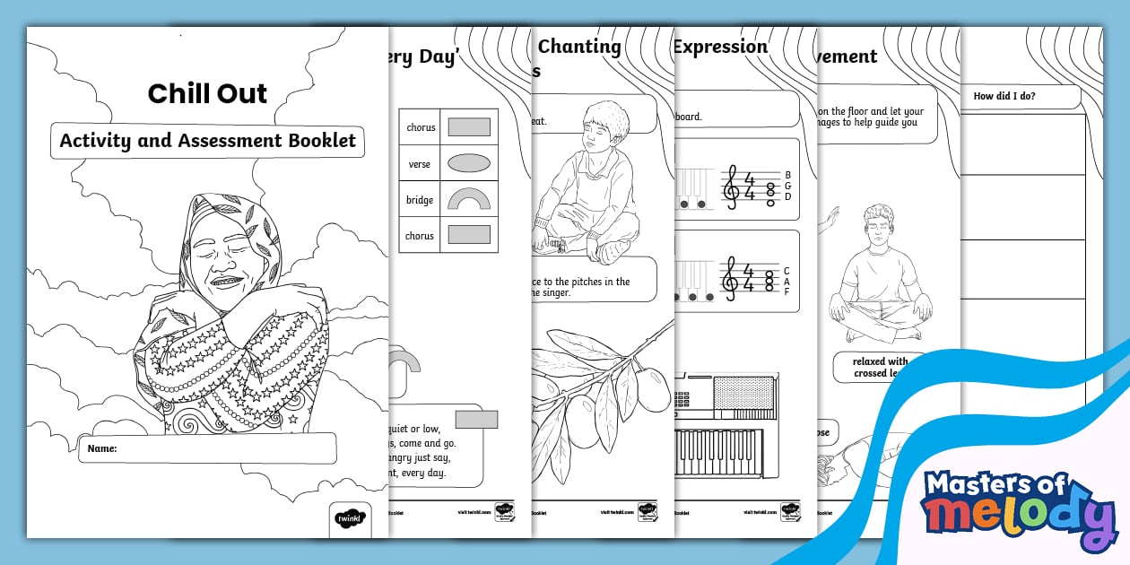 👉 Year 6 Chill Out - Activity and Assessment Booklet
