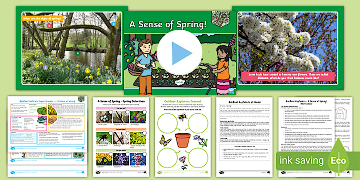 KS1 Outdoor Explorers Spring Lesson | Twinkl (teacher made)
