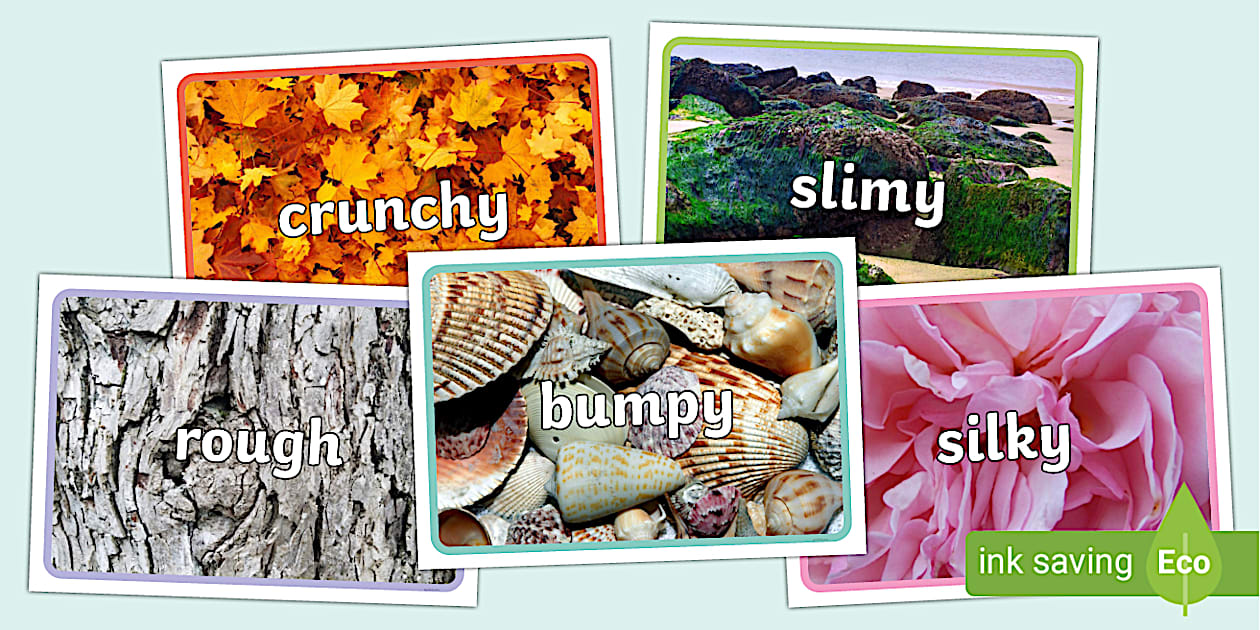 Nature Adjectives (teacher made) - Twinkl