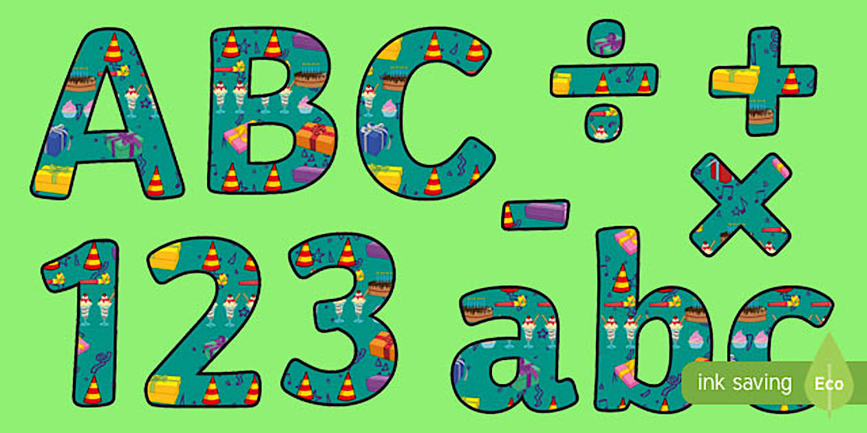 French Birthday Graph Display Lettering (teacher made)