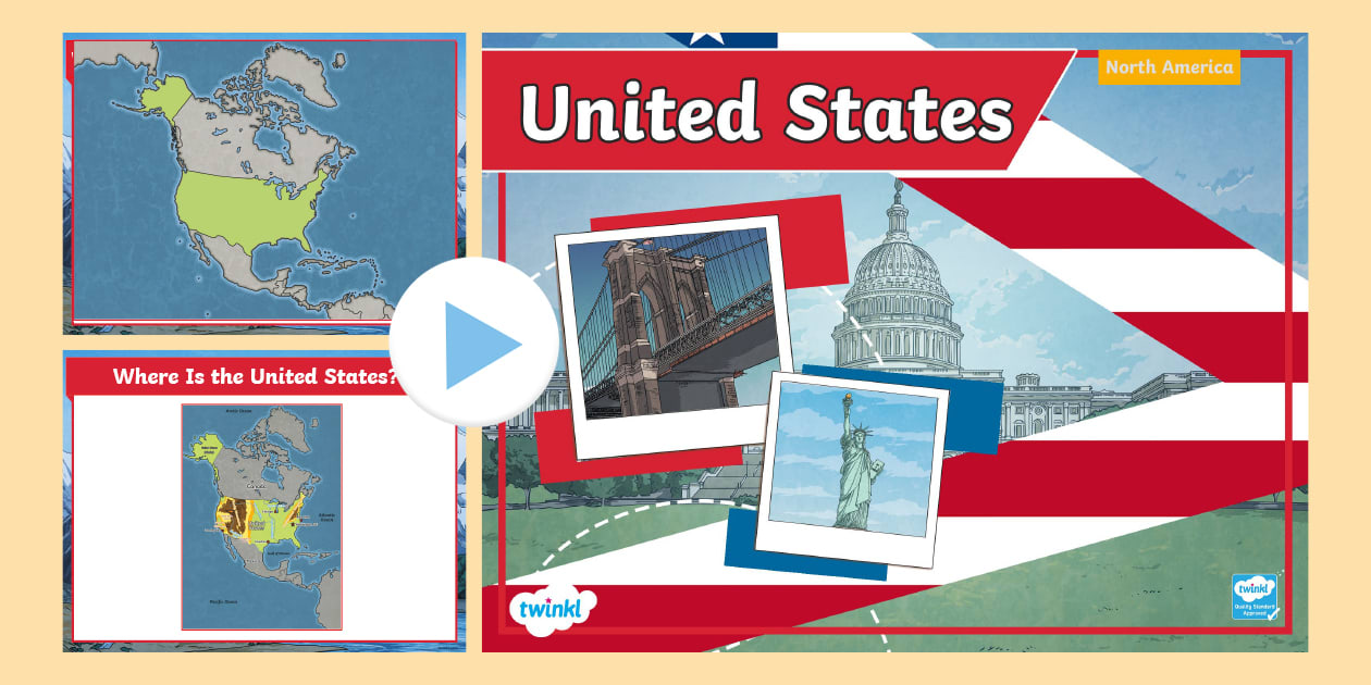 KS2 United States PowerPoint - Twinkl
