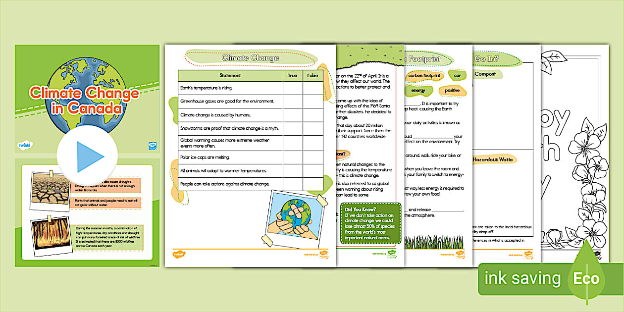 Earth Day Science Activities | Full Pack | Twinkl CA