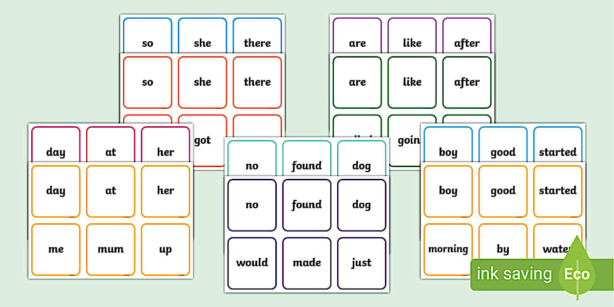 Go Fish Sight Words Pack - Twinkl