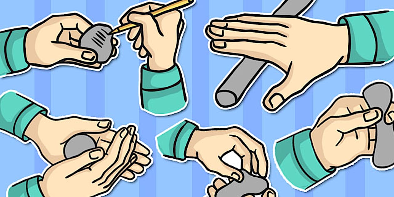 Clay Techniques to Try Display Cut Outs - Twinkl