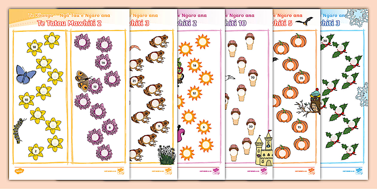 Te Tatau Mawhiti-2, -5, 10 - Ngā Tau e Ngaro ana