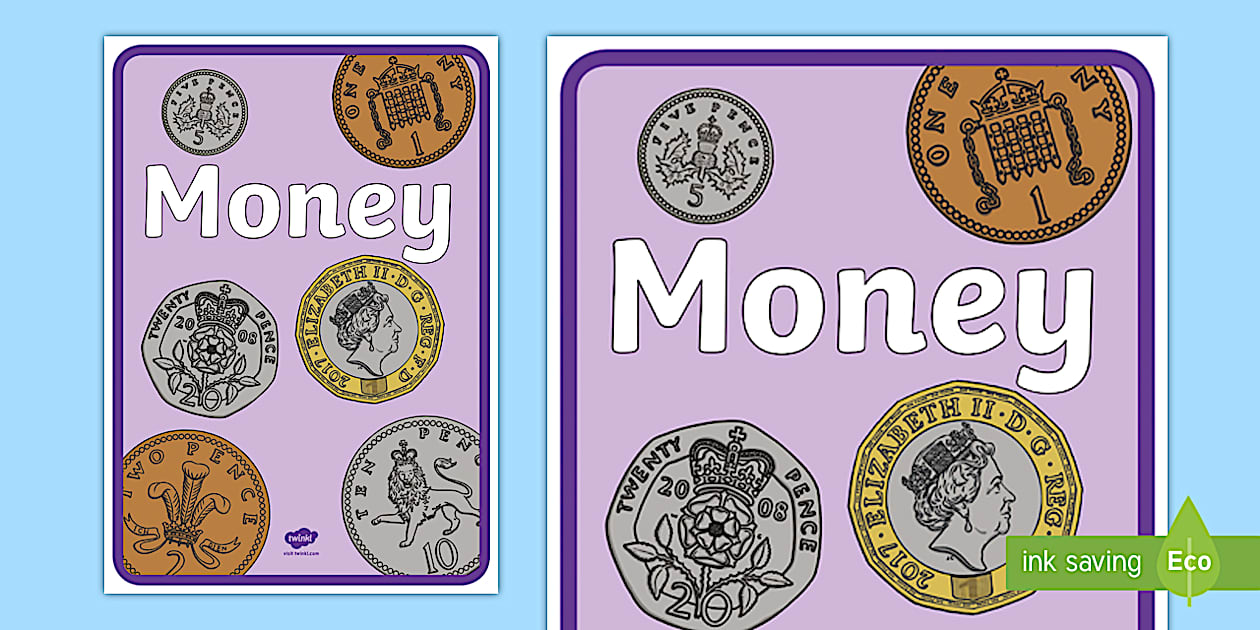 Money Display Poster (teacher made) - Twinkl