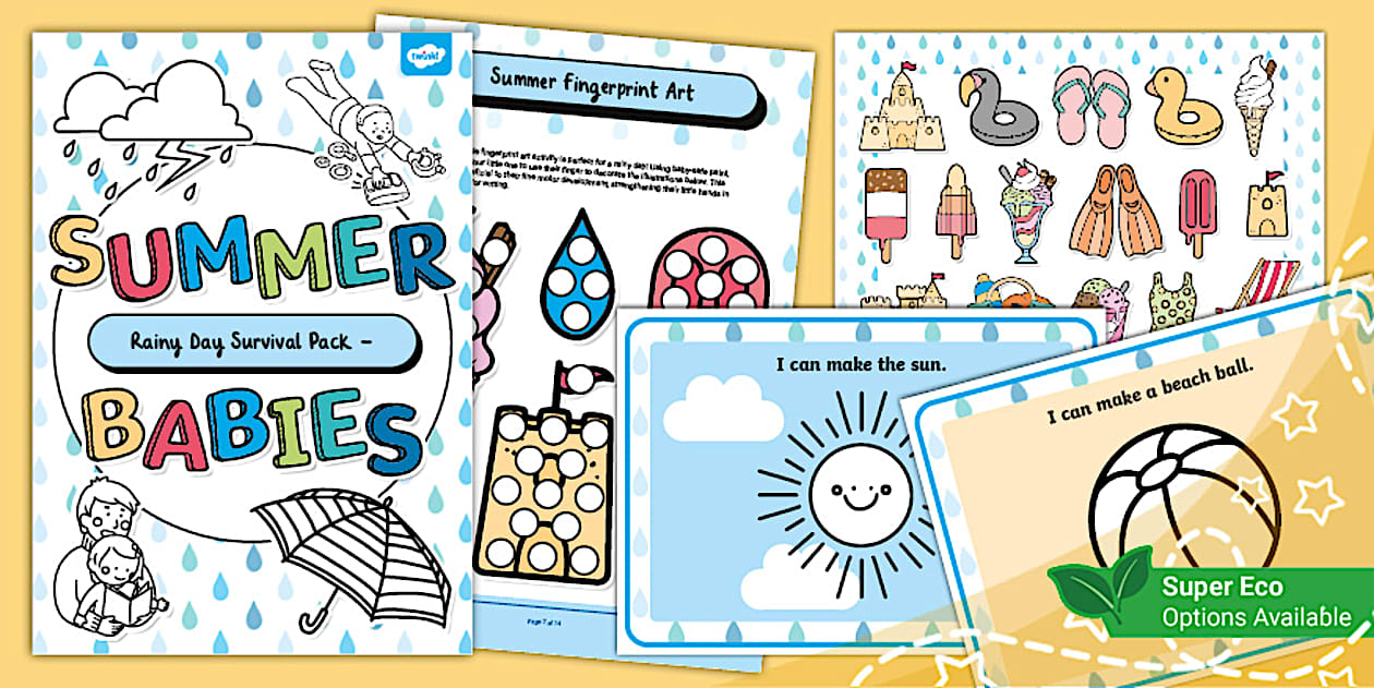 Babies Rainy Day Survival Pack | Parents Baby & Pregnancy