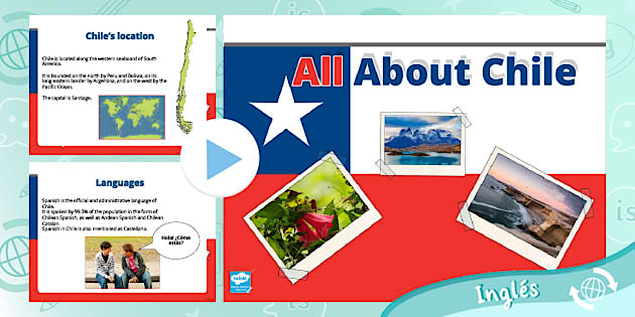Inglés | 8° Básico | PowerPoint | Chile | Países | Costumbres