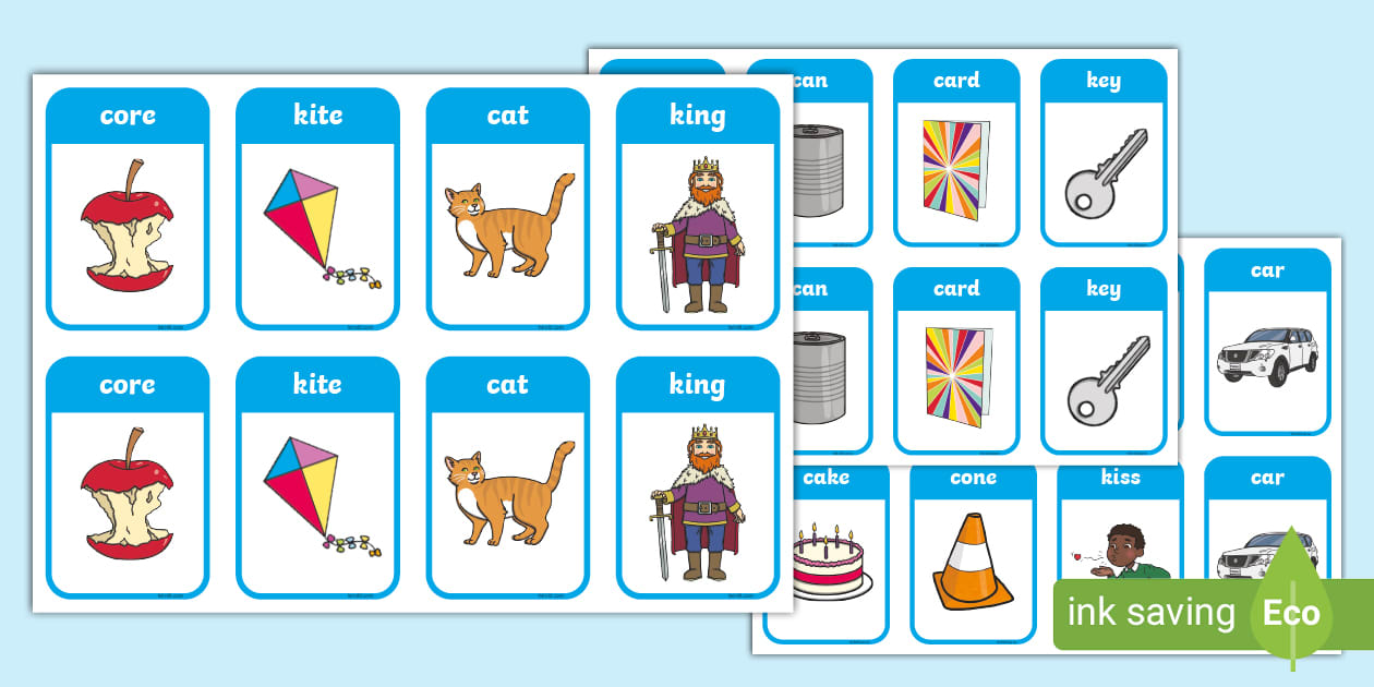 /k/ Initial Words Cards - Speech Pathology - Twinkl