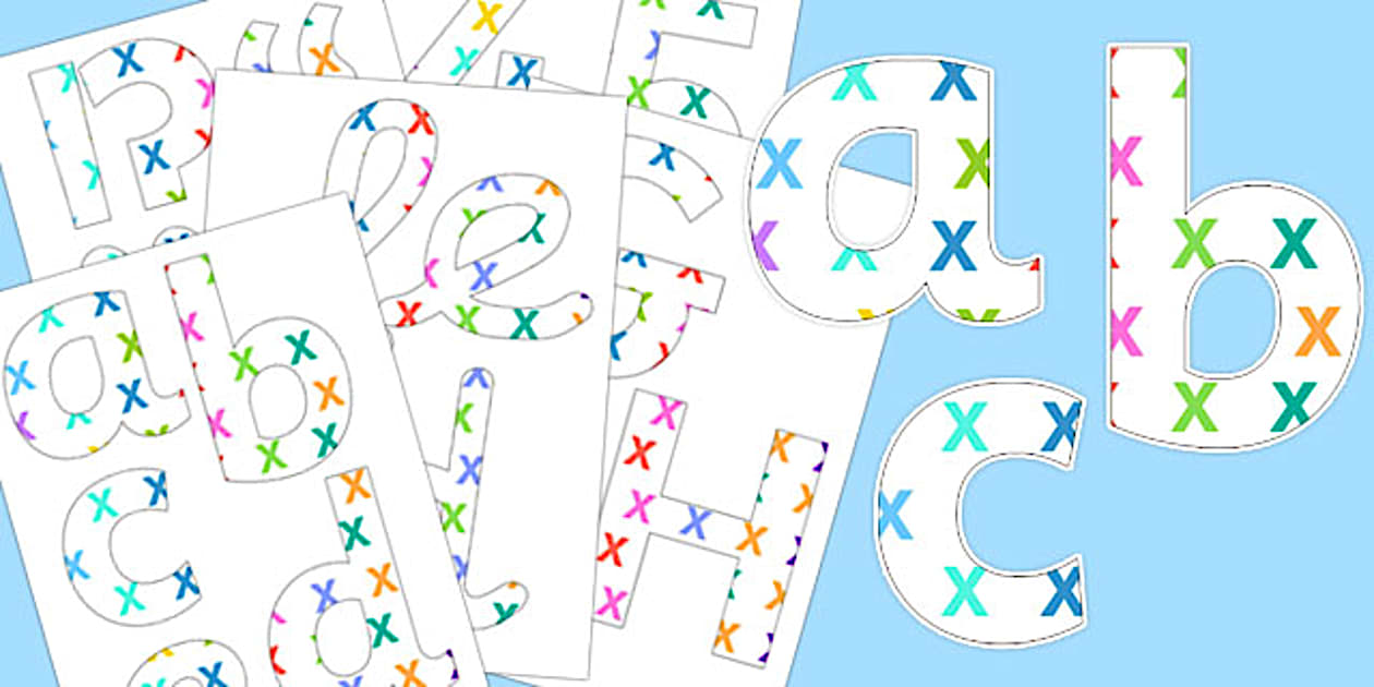 Multiplication Themed Display Lettering - Twinkl
