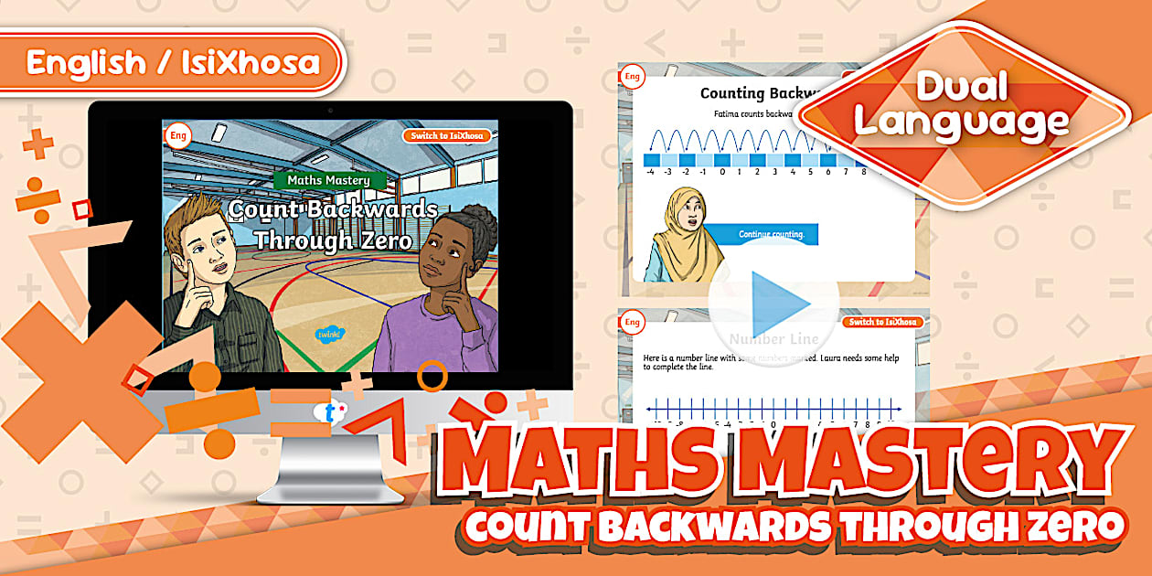 Grade 4 Maths Term 4 - Year 4 Count Backwards Through Zero Place Value ...