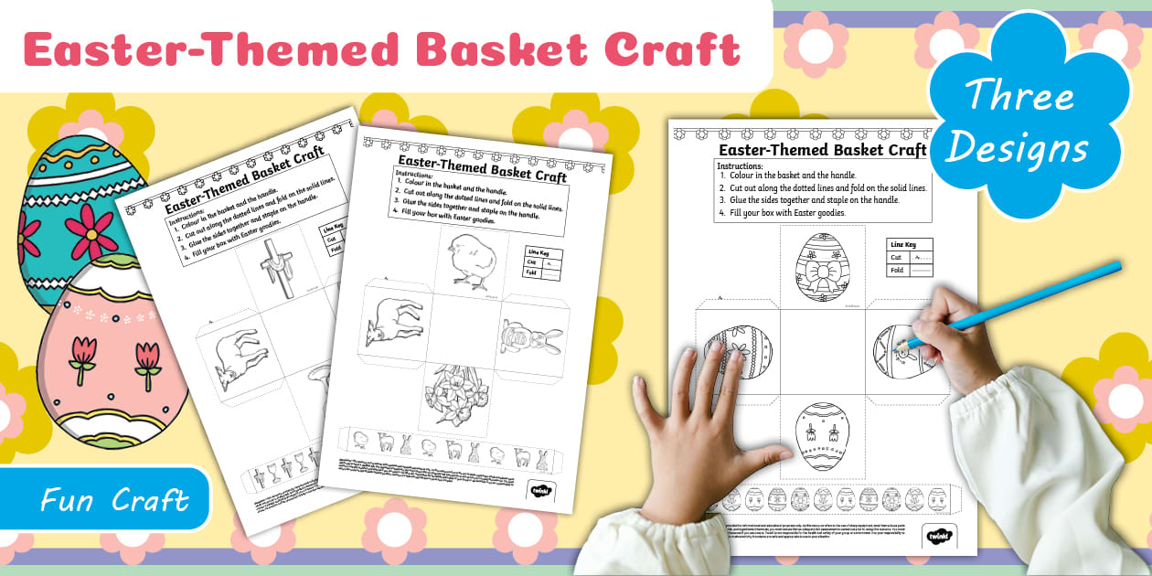 Easter-Themed Basket Craft