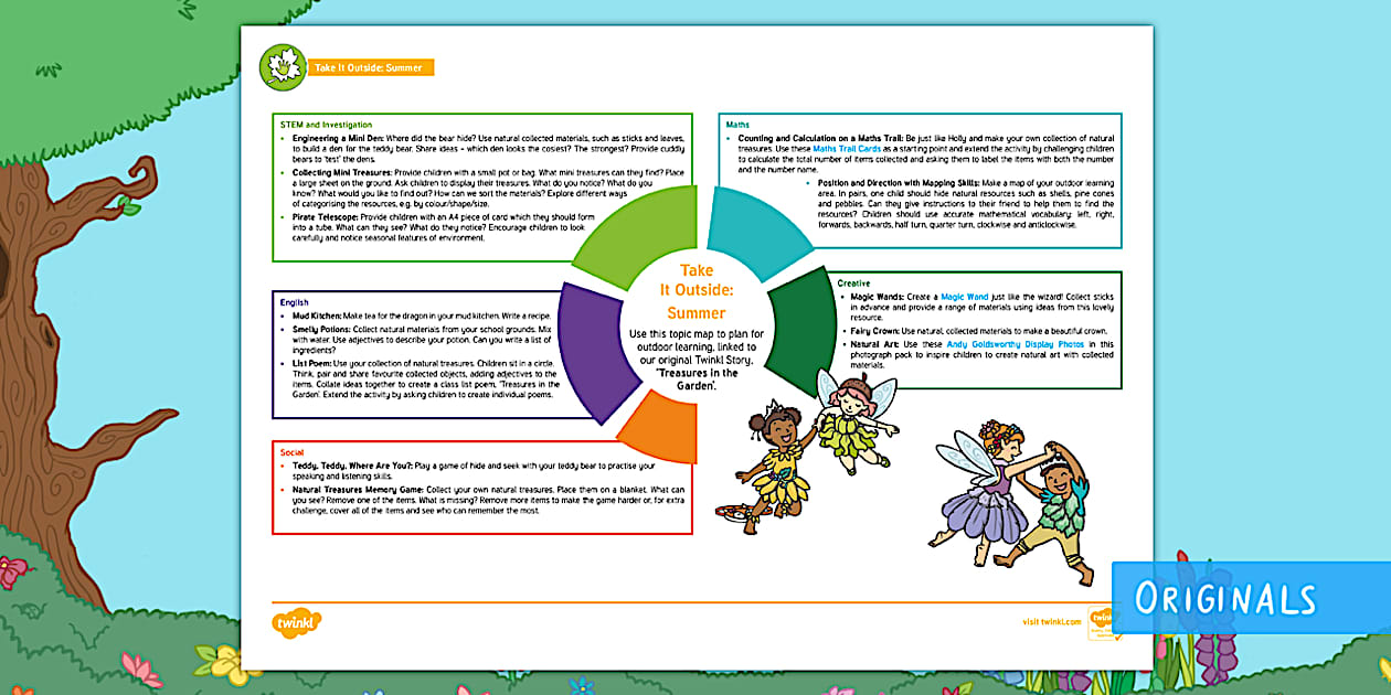 KS1 Take It Outside: Summer Teaching Ideas (teacher made)