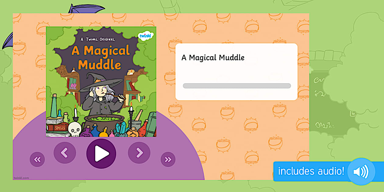 A Magical Muddle Listen and Follow Story | Twinkl Go!