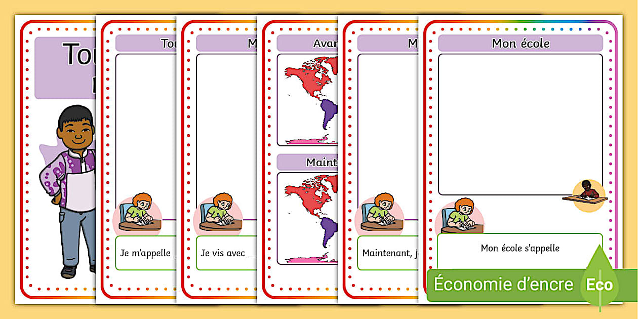 Livret : Tout sur moi (l'enseignant a fait) - Twinkl
