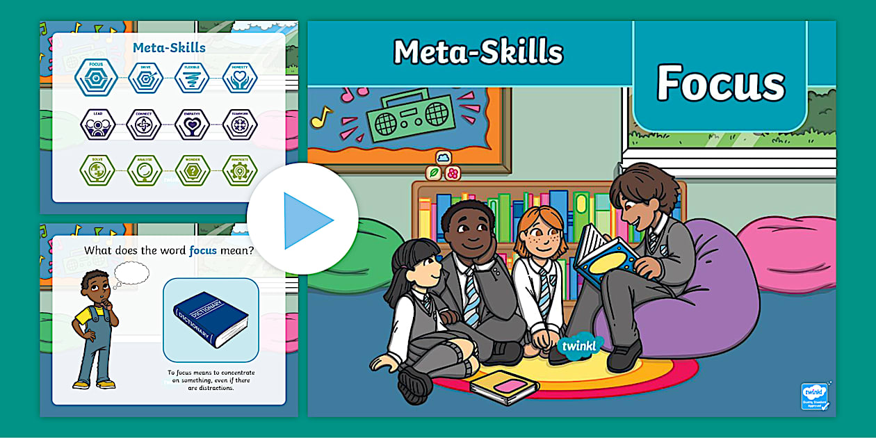 Focus - Meta-Skills PowerPoint (teacher made) - Twinkl