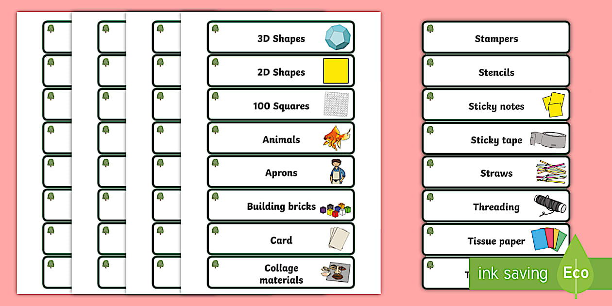 Willow Themed Editable Classroom Resource Labels - Willow Themed Editable