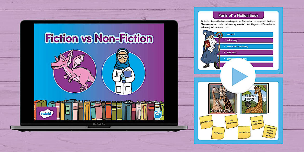 Fiction or Non-Fiction PowerPoint for Grade 2 (teacher made)