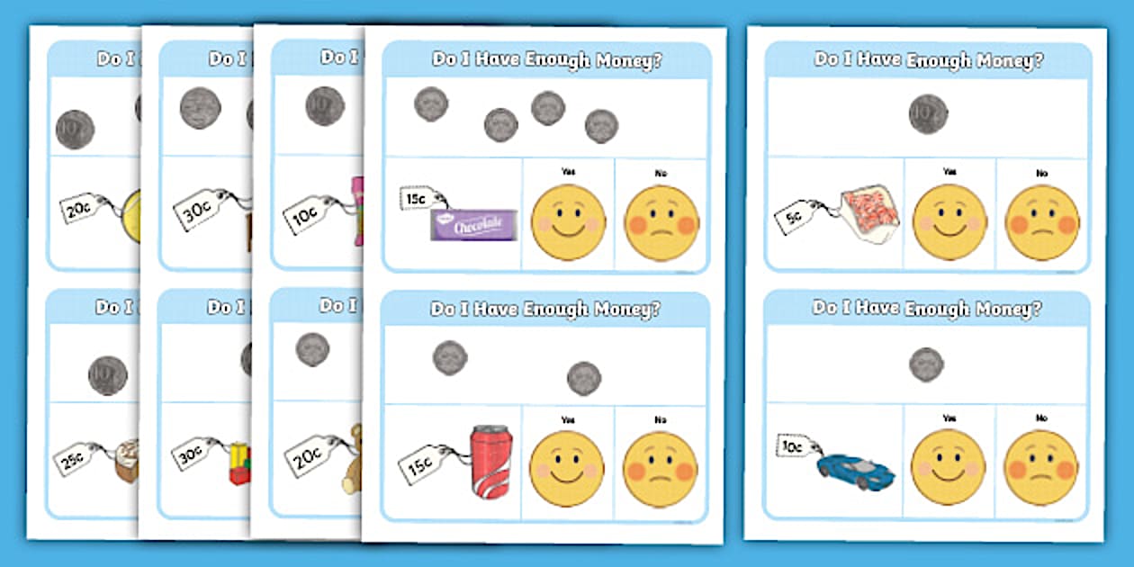 Do I Have Enough? Flash Cards (teacher made) - Twinkl