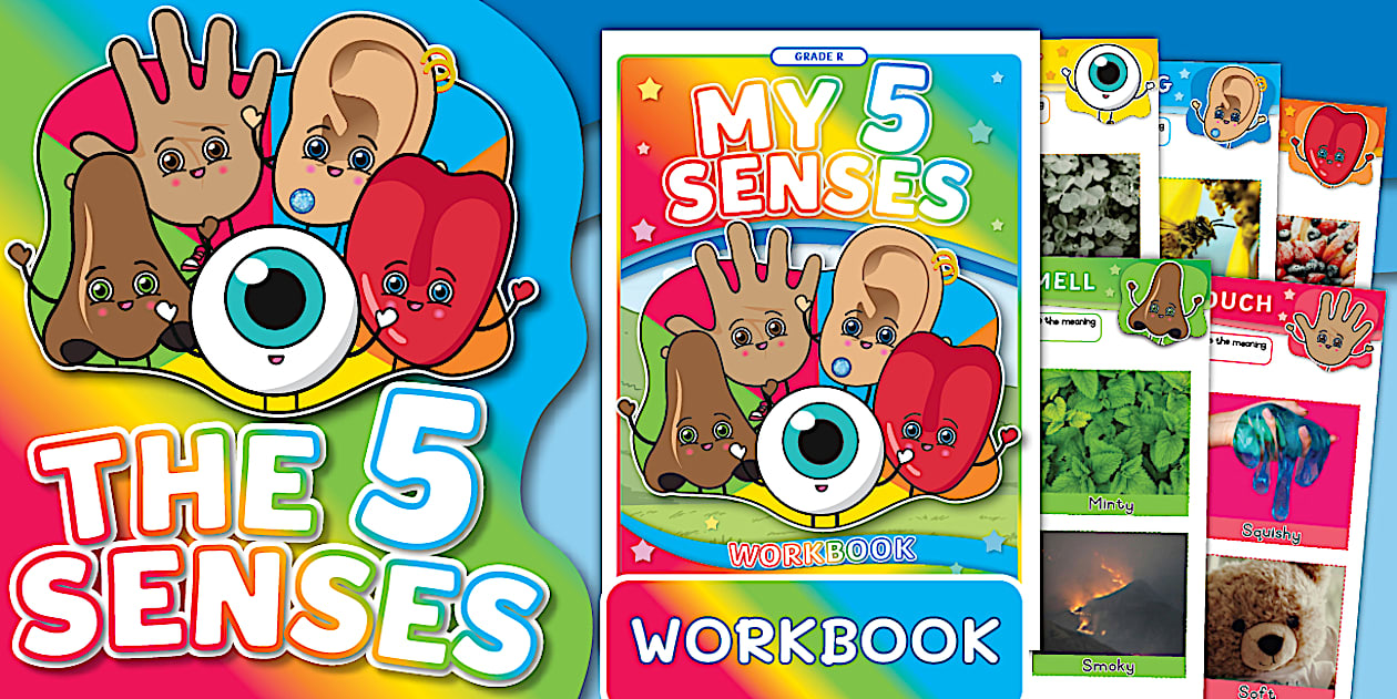 Grade R LS Term 2 - Five Senses - Booklet: My Five Senses