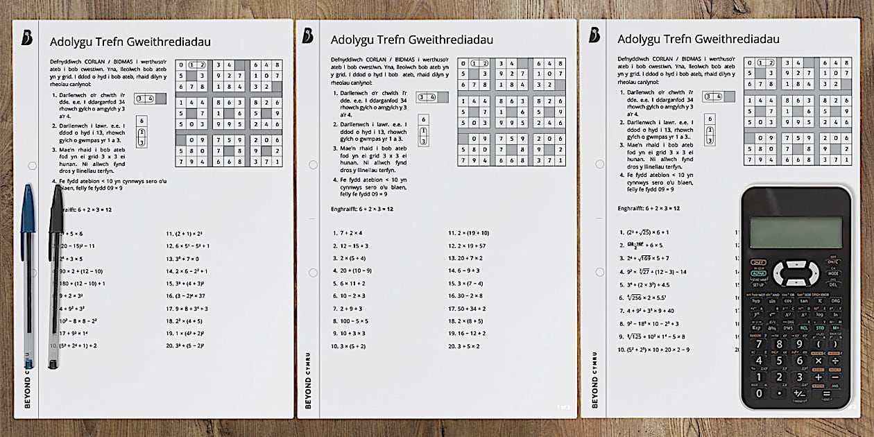 Adolygu Trefn Gweithgareddau