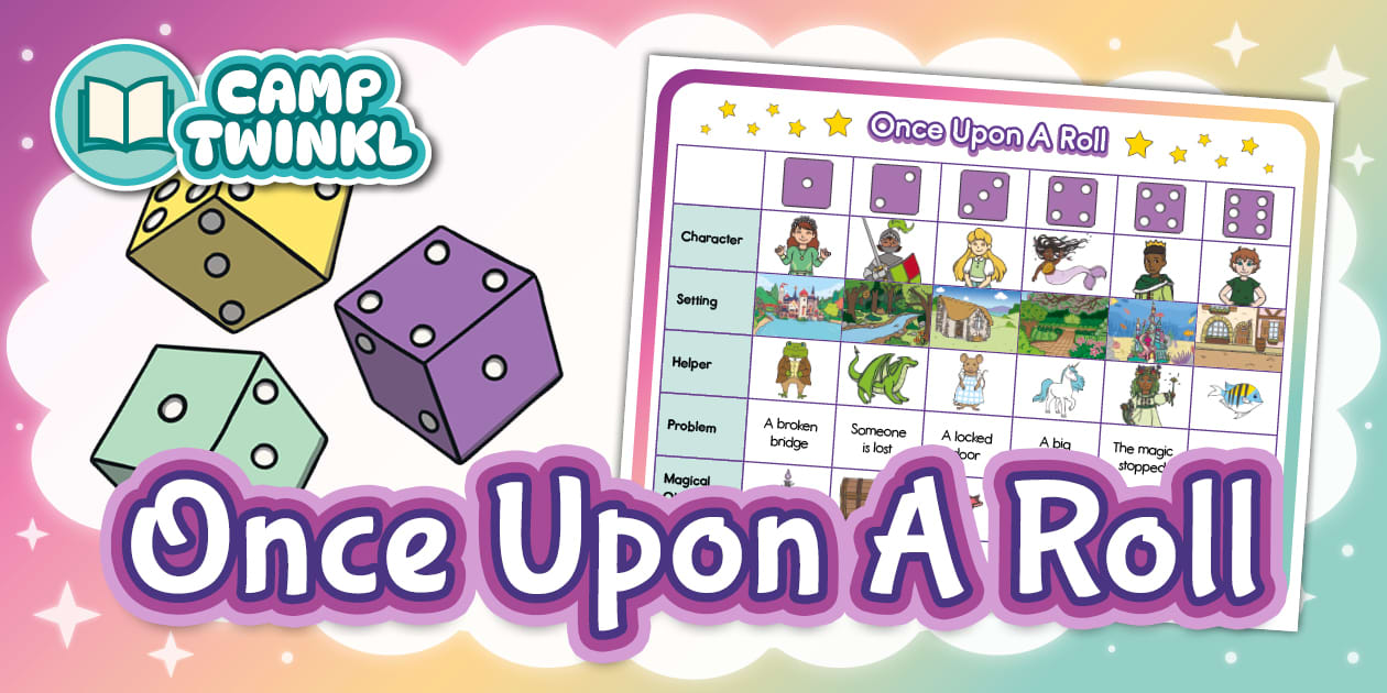 Fairy Tale Dice Game for Young Learners