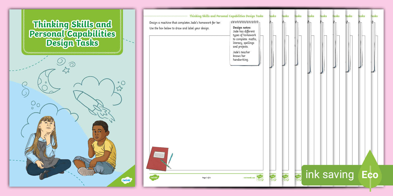 Thinking Skills Personal Capabilities Design Tasks Booklet