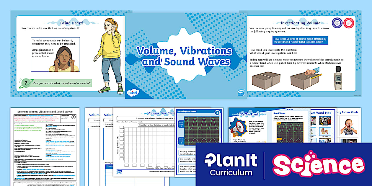 Year 4 Sound: Volume, Vibrations and Sound Waves Lesson 3