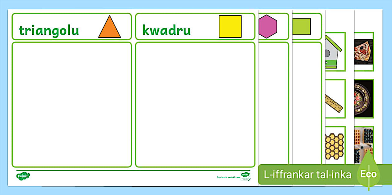 Karta tal-Attività: Qassam il-Forom 2D (teacher made)