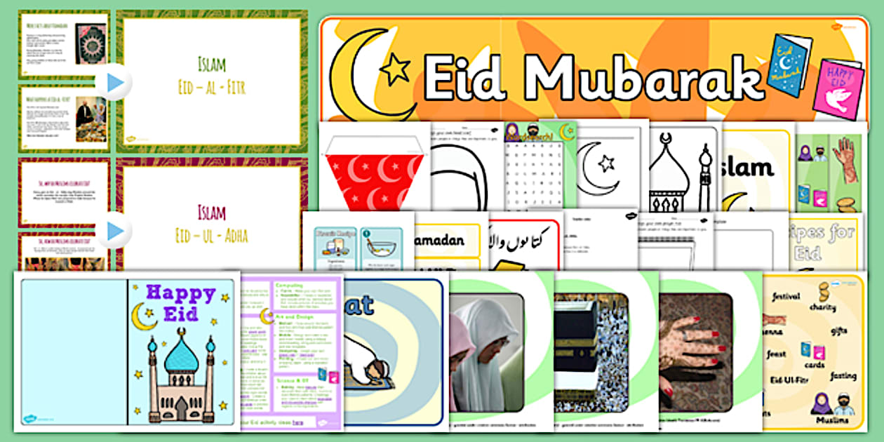 Eid KS1 Lesson Plan Ideas and Resource Pack (teacher made)