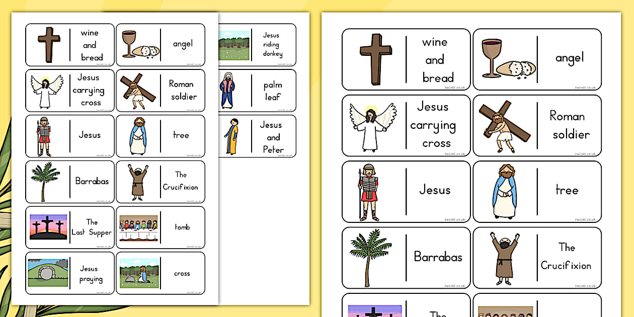 Easter Story Loop Cards (teacher made) - Twinkl
