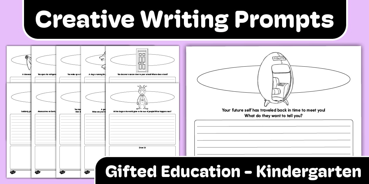 Creative Writing Prompts for Gifted Education | Kindergarten