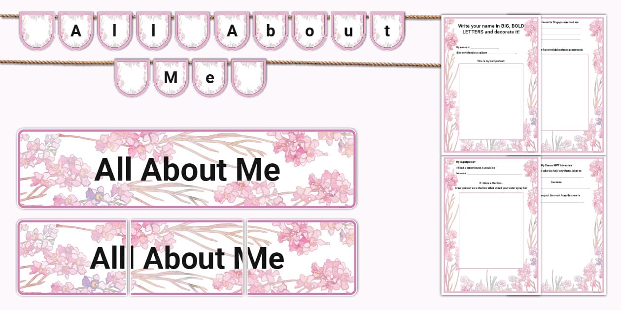 All About Me Singapore Orchid Pack