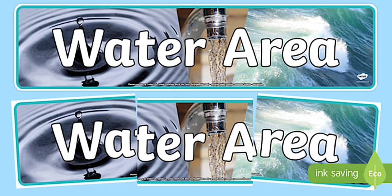 👉 Water Area Photo Display Banner (teacher made) - Twinkl