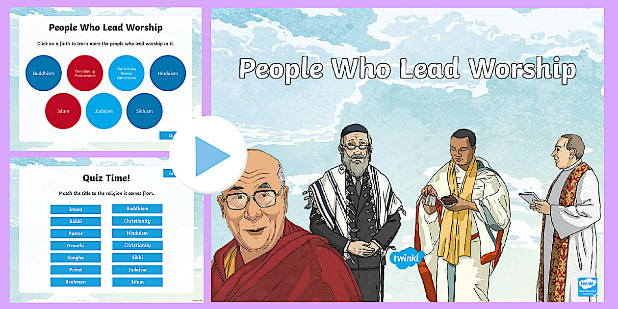 KS2 People Who Lead Worship PowerPoint (teacher made)