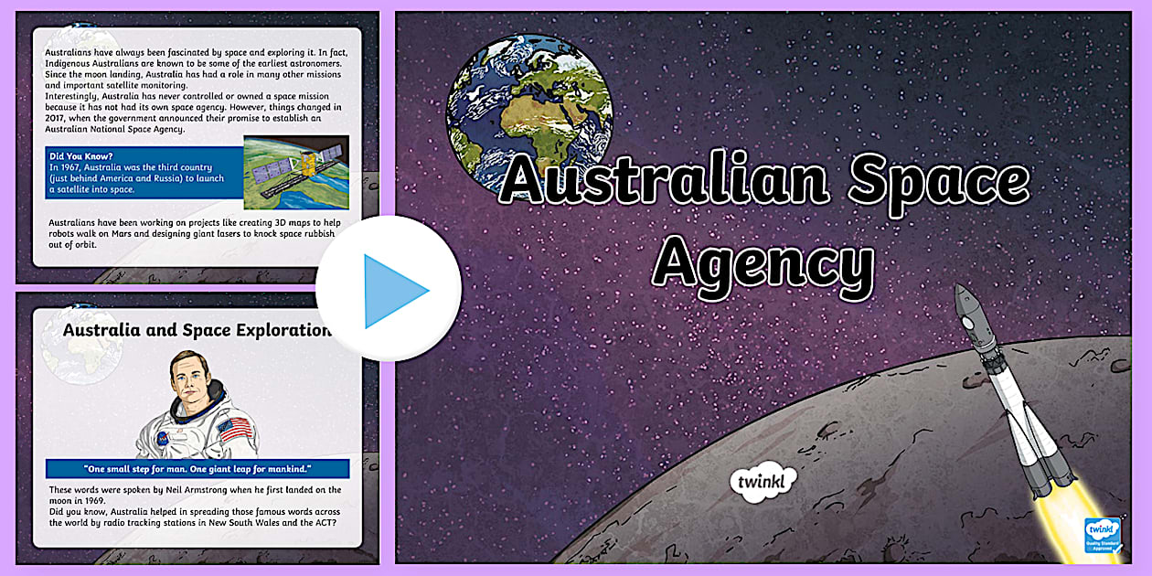 Australian Space Agency PowerPoint - Twinkl