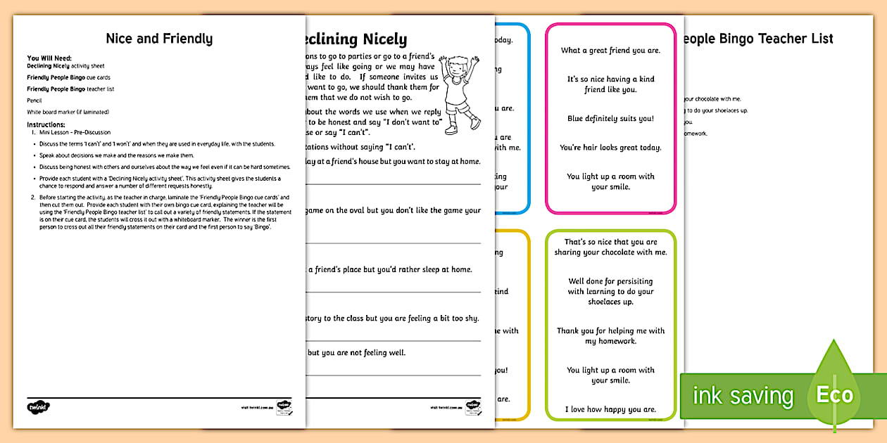 Cursive Nice and Friendly Activity (teacher made) - Twinkl