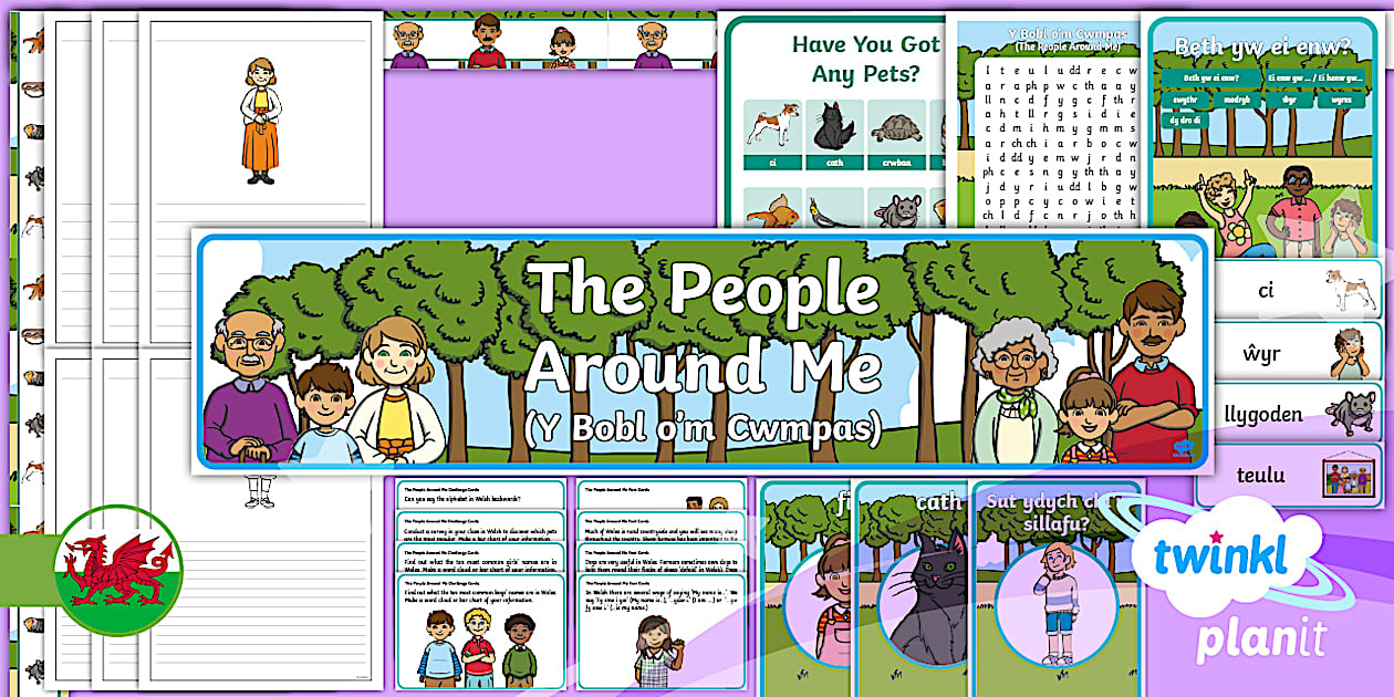 Learn Welsh: The People Around Me: Additional Resources