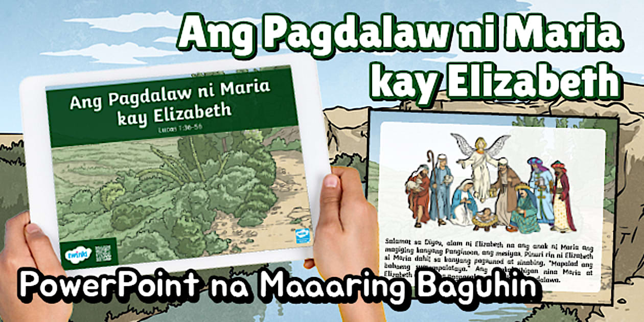 Ang Pagdalaw ni Maria kay Elizabeth PowerPoint | Twinkl PH