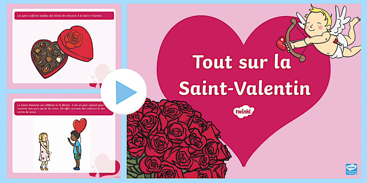 Présentation PowerPoint de la Saint-Valentin (teacher made)