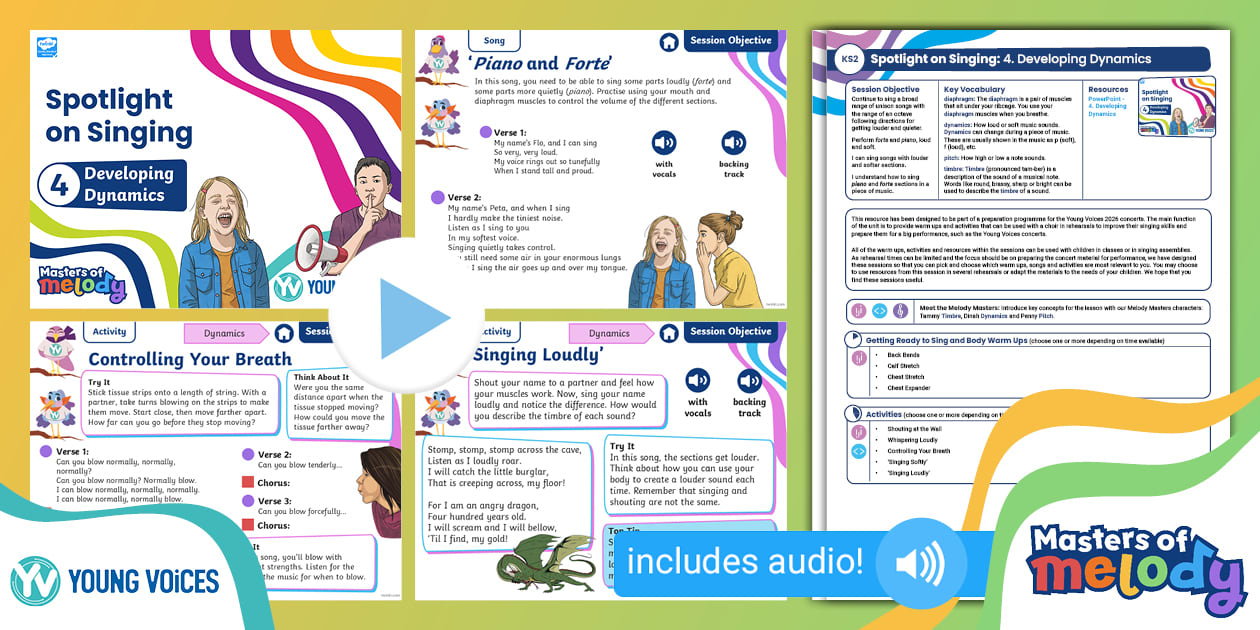 👉 Spotlight on Singing - Session 4