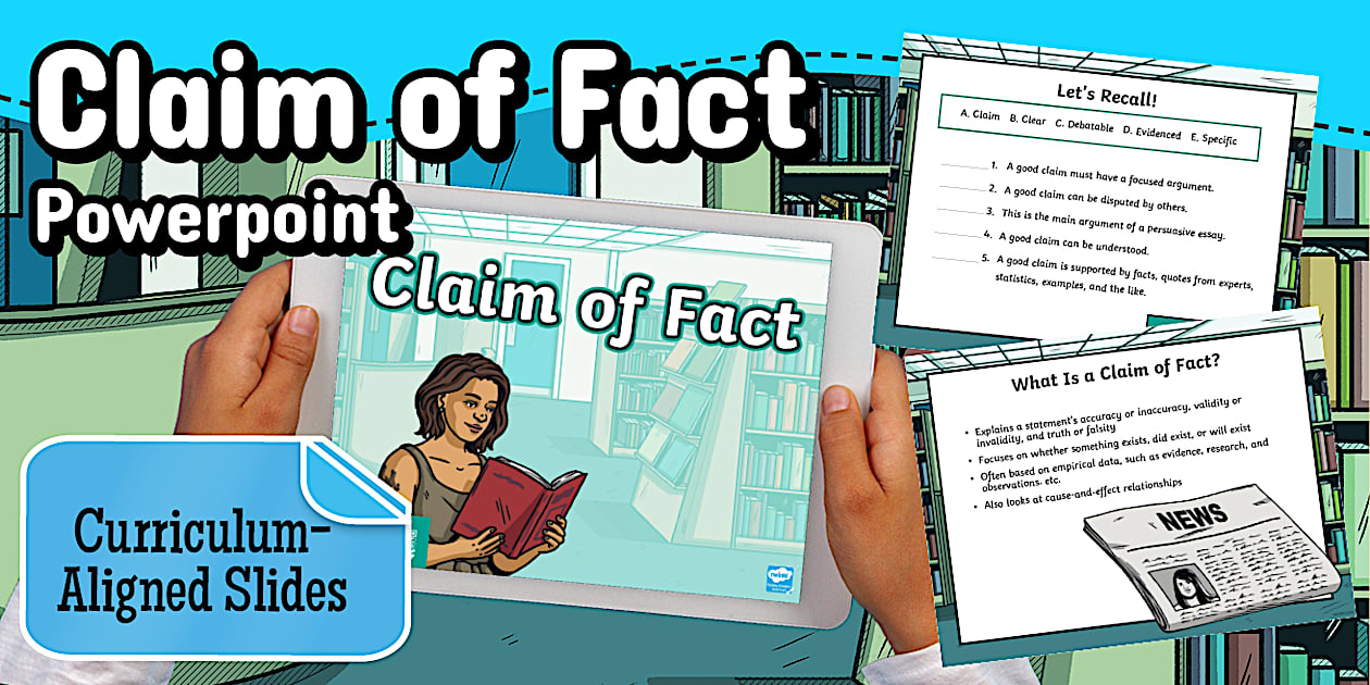 Claim of Fact | Grade 8 | Twinkl PH