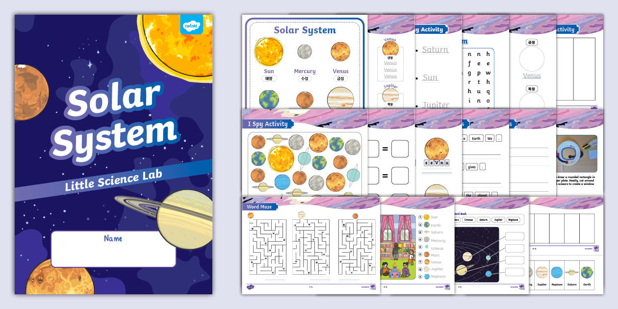 [초등영어 방학특강] 꼬마 과학자 연구소: 지구와 우주 Little Science Lab: Earth and Space