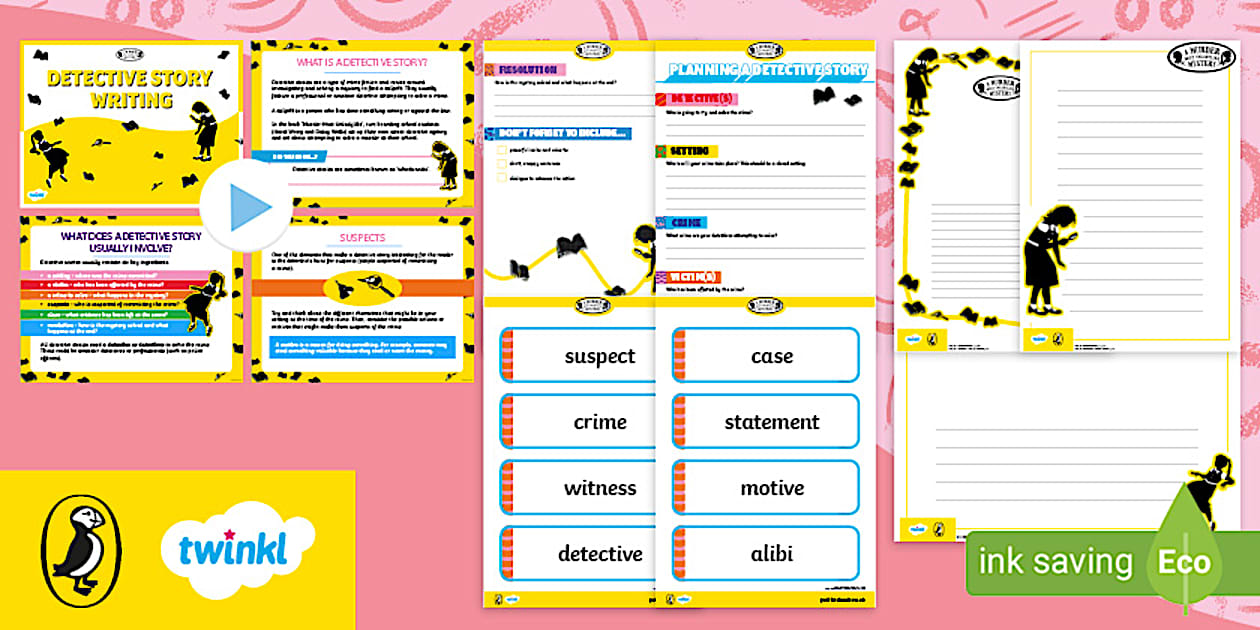 FREE! - Murder Most Unladylike: Detective Story Writing [Ages 9-11]