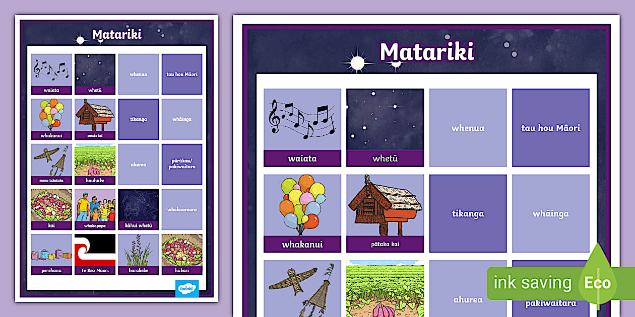 Matariki - He Pānui Mātakitaki Kupu - Twinkl