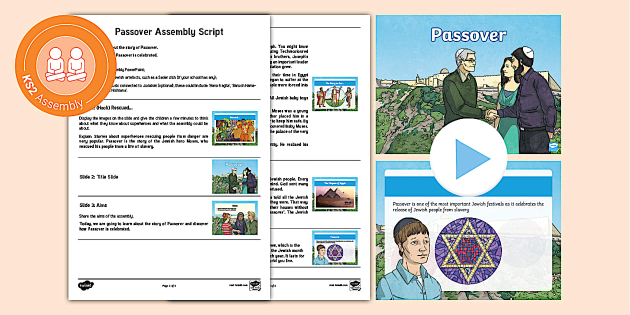KS2 Passover Assembly Pack (Teacher-Made) - Twinkl