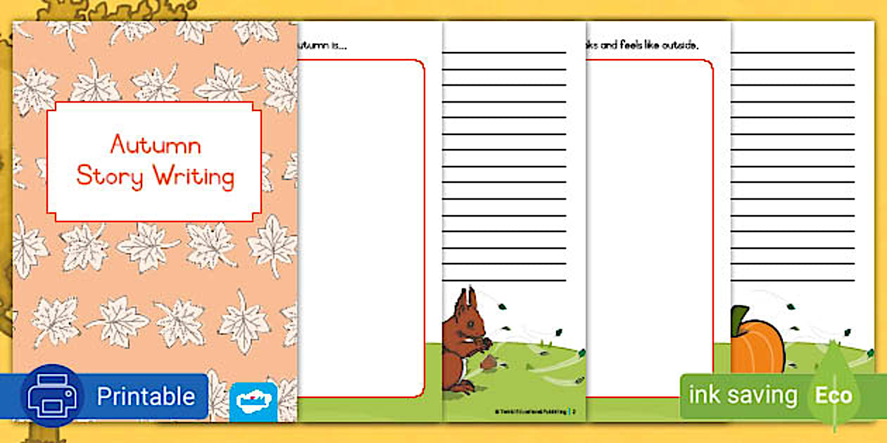Autumn Story Writing Activity Booklet (Teacher-Made)