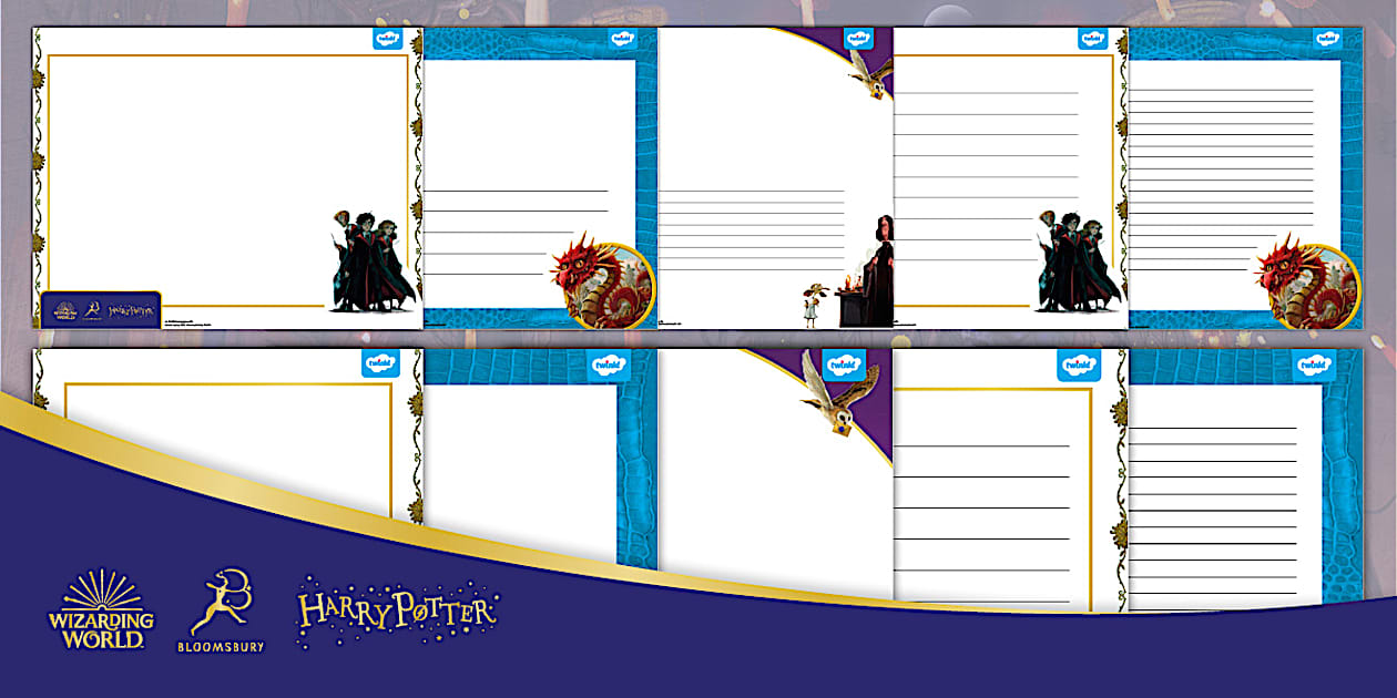 FREE! - FREE Harry Potter Page Borders | Twinkl CA - Twinkl
