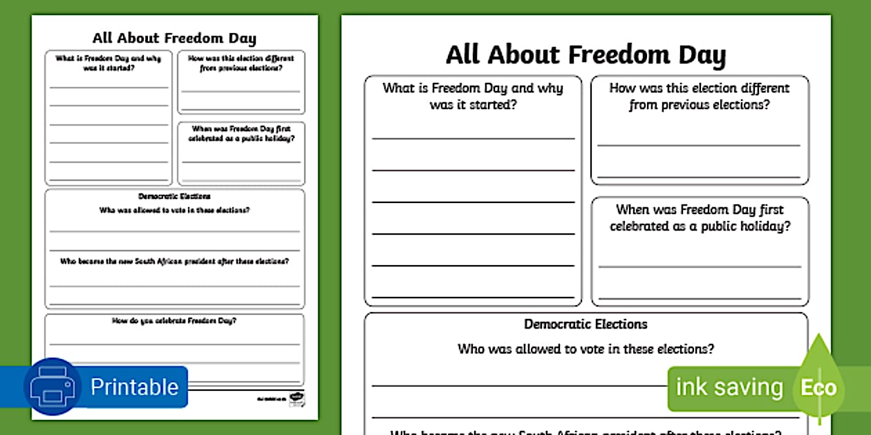 How We Celebrate Freedom Day Today | All About Freedom Day